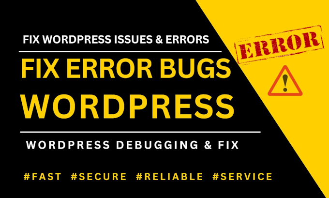 Fix Wordpress Issues Login Registration Errors And Bugs By Codecanfix Fiverr