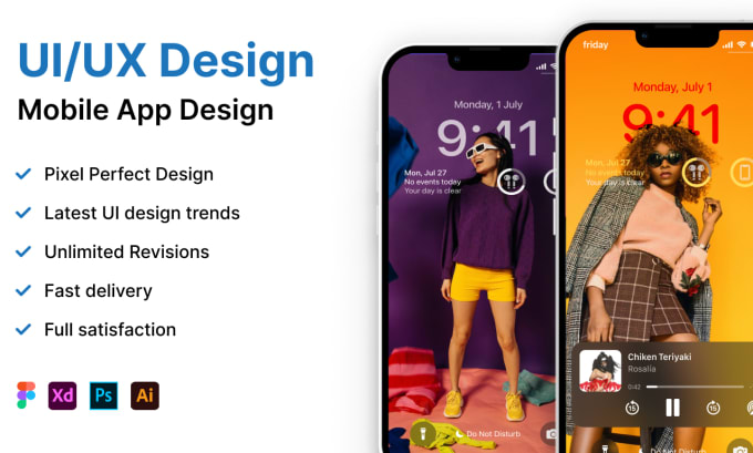 Design Your Mobile App Ui By Desgner Fiverr
