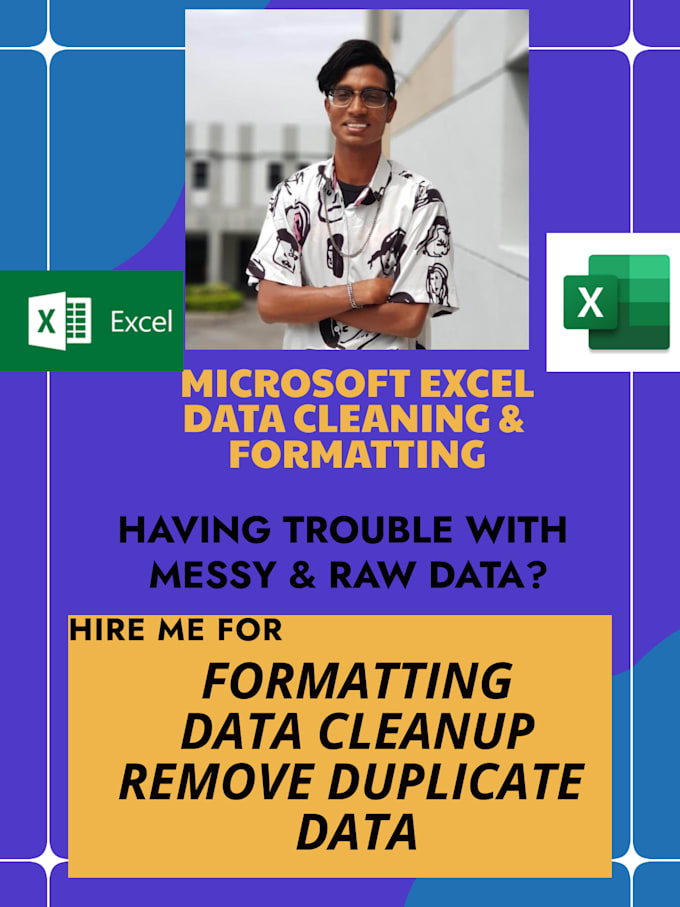 Microsoft excel data cleaning and formatting by Uva657 | Fiverr