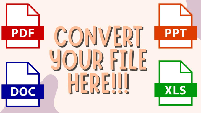 Convert pdf word ppt excel to another file by Diptyaandaru | Fiverr Convert pdf word ppt excel to another file by Diptyaandaru | Fiverr