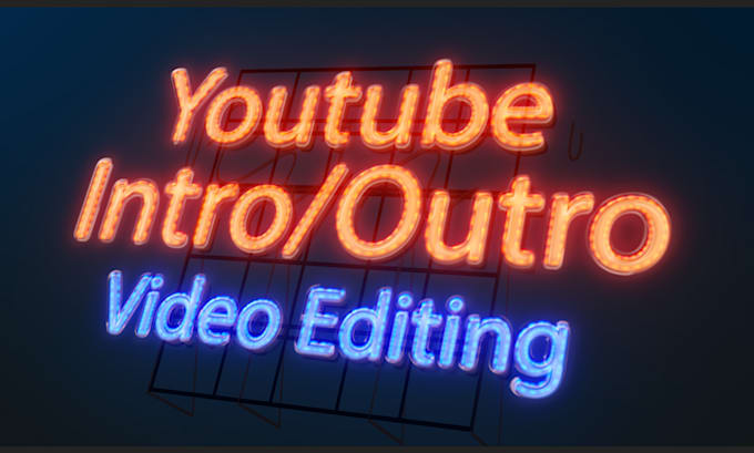 Do professional youtube intro outro and video editing by Hasibul34 | Fiverr