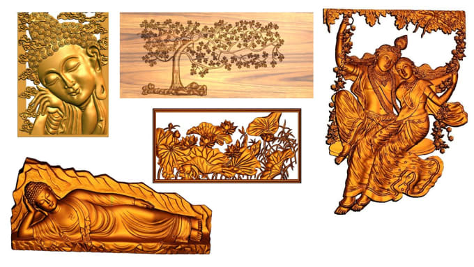 Create 2d And 3d Artcam Designs Sculpture Designs Cnc Router Programming By Sculptureart504