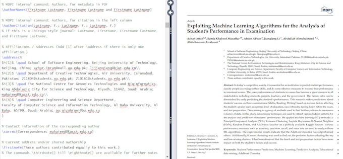 Convert your word file or report into latex overleaf by Samiakhlood ...