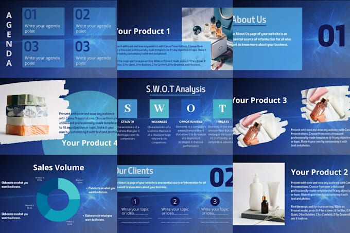 Design slides in a clear and simple way easy to see at a glance by ...