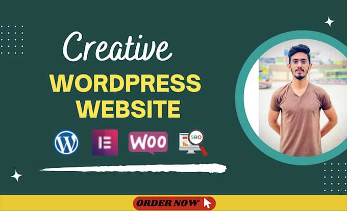 Develop a fully functional wordpress website design by Markodesign12 | Fiverr