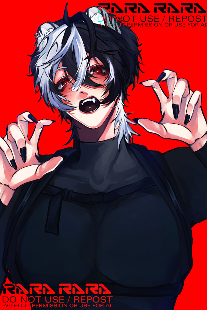 Draw oc and fanart with anime artstyle by Rarara_1301 | Fiverr