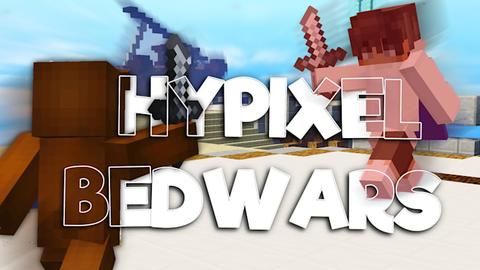 Make minecraft bedwars skywars or smp etc thumbnails by Arjunsharma650 ...