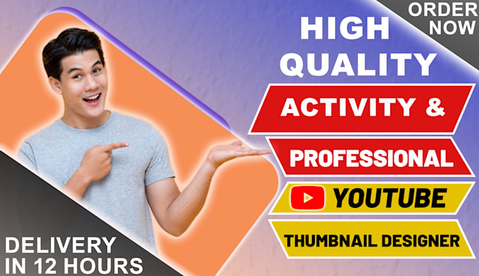Design a custom youtube thumbnail by Muhammadisma406 | Fiverr