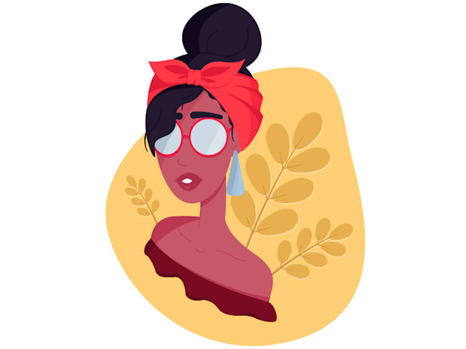 Create amazing flat vector illustration quickly by E_lenka | Fiverr