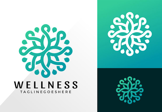 Do wonderful wellness logo design with unlimited revision by Mabelledgt ...