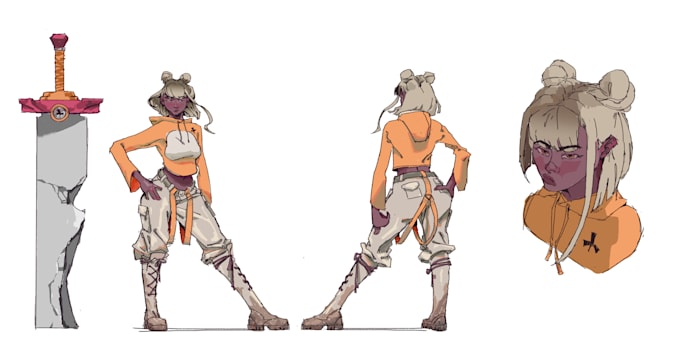 Design a character sheet for you by Maximilianyo | Fiverr