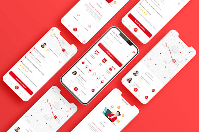 Modern Mobile App Ui Ux Website Ui Ux Dashboard Ui Ux Design By Sabrinazahir Fiverr