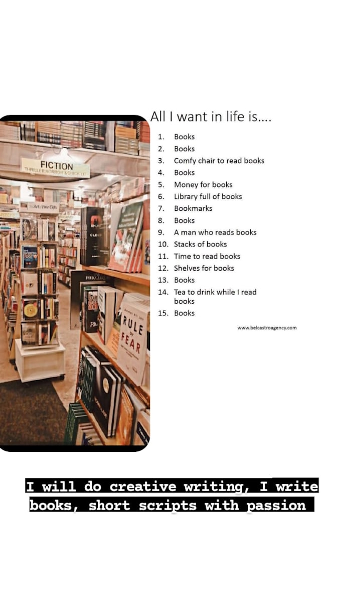 Do creative writing and short scripts by Ayesha_javed17 | Fiverr