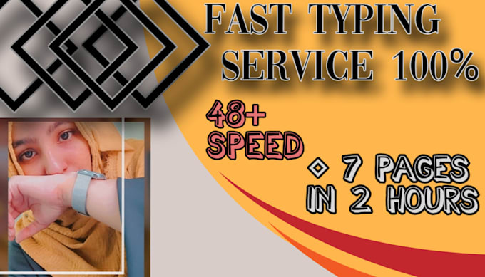 Do fast typing reading retyping ms word presentation by Nimraamjad23 ...