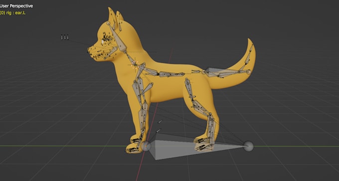 Rig, animate or render your 3d model in blender by Chmuneeb663 | Fiverr