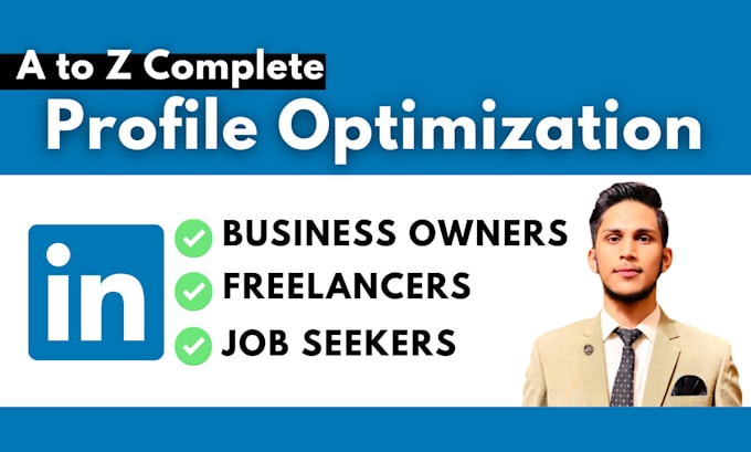 Optimize your linkedin profile for maximum impact by Abdulhaseeboff | Fiverr