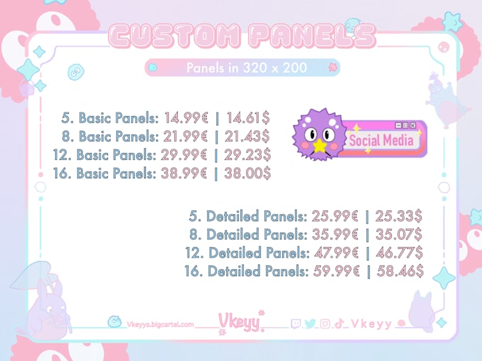 Draw custom panels for you by Vkeyy7 | Fiverr