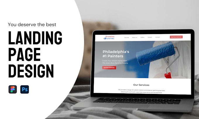 Design a modern landing page for your business in figma by Sofiakotsan ...