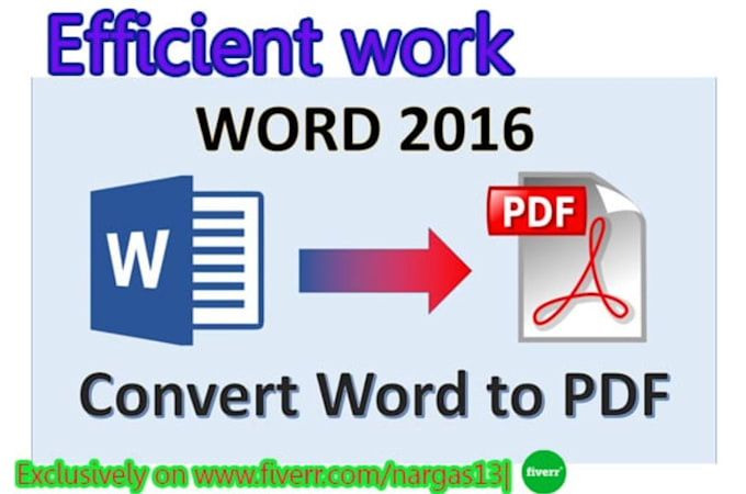 Convert pdf to word, handwriting to word, copy paste, data by Zeeshannawaz600 | Fiverr