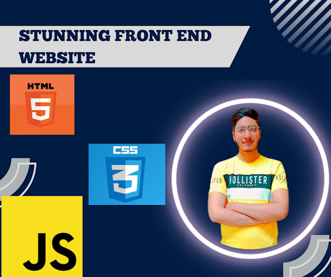 Make amazing and stunning front end website by Zohaibshakeel_ | Fiverr