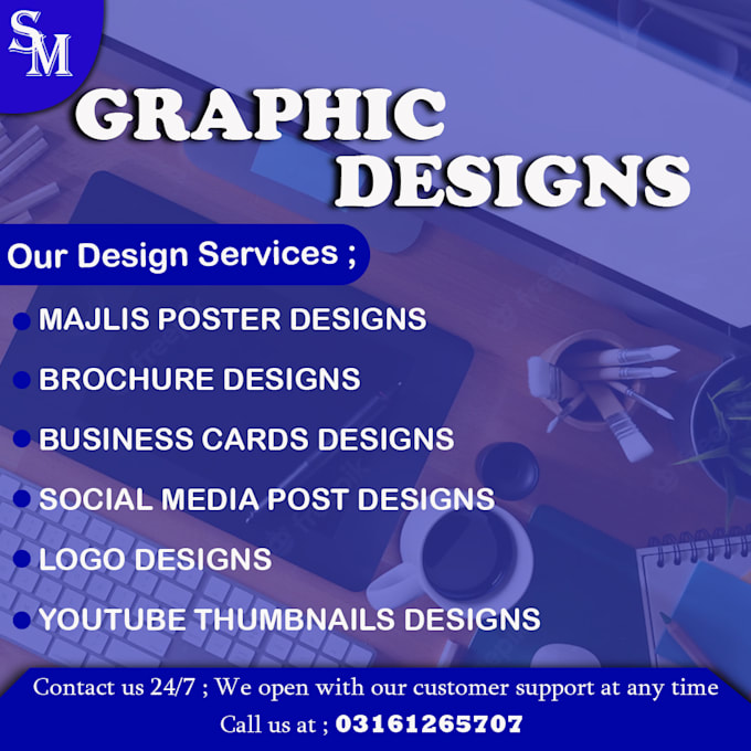 Create any kind of design posts,thumbnail,logo by Syedmunnawer | Fiverr