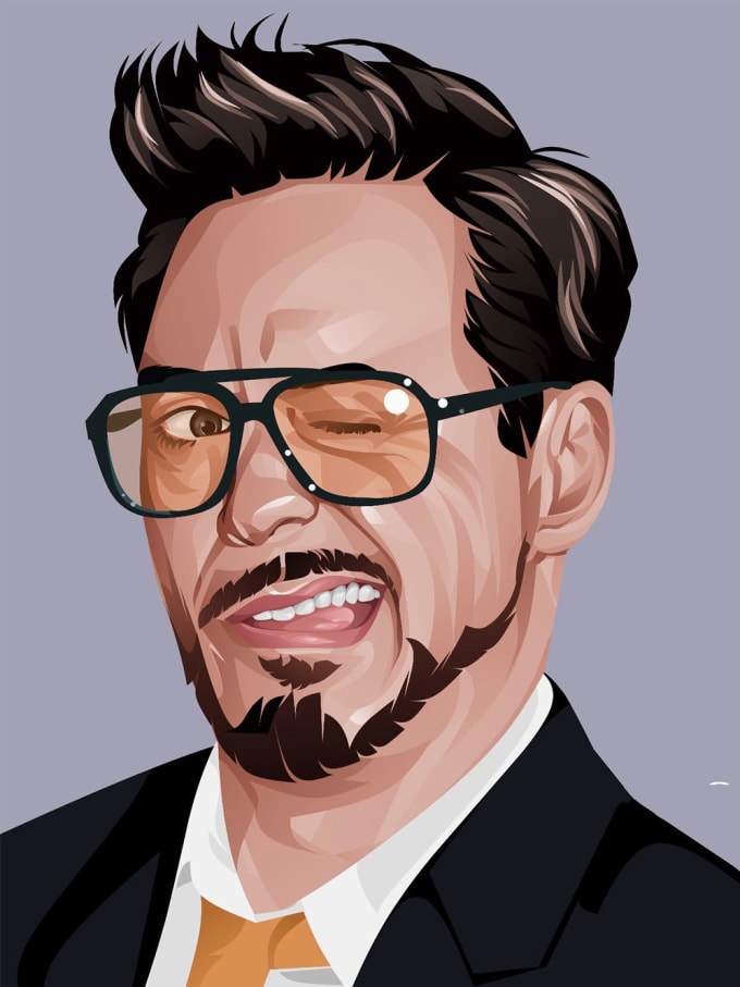 Do a face into color vector art portrait by Voggobaan | Fiverr Do a face into color vector art portrait by Voggobaan | Fiverr