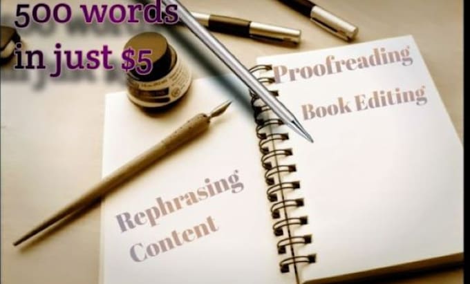 Do Proofreading And Book Editing By Lubna Choudhry Fiverr