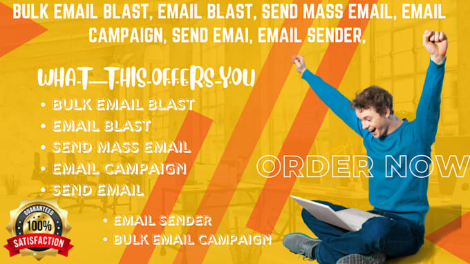 Blast bulk email blast email blast send mass email email campaign send ...