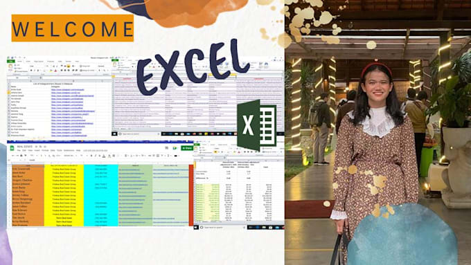 Type in excel, spreadsheet everything by Straws6 | Fiverr