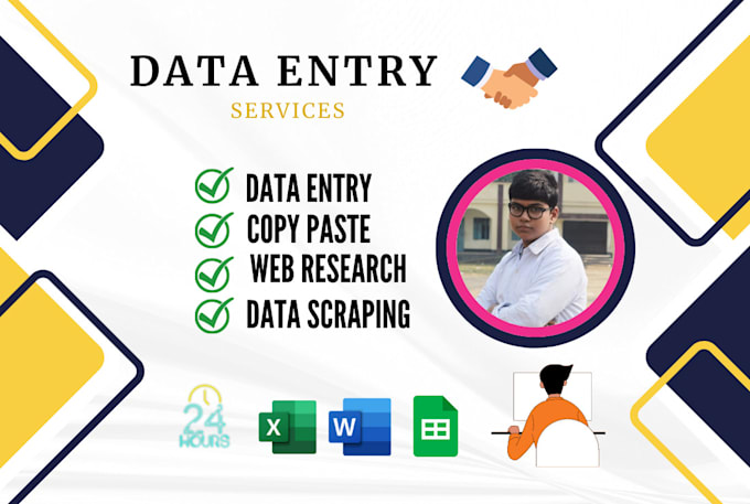 Do data entry,copy paste,web research,excel data entry by Abtabuzzaman_ | Fiverr