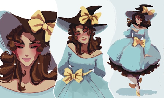 Custom Digital Character Illustration Drawing, DnD, Fanart, OC ...