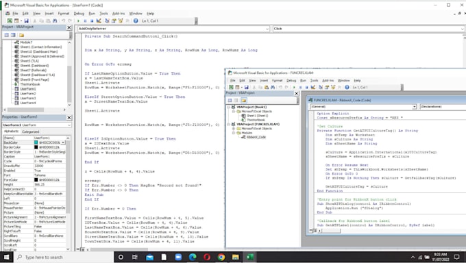 Do Excel Vba Programming Macros Automation Tasks Userform By Creativemind88 Fiverr