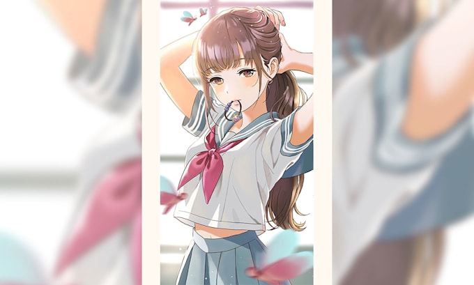 Draw beautiful anime fan art and original character by Ariiart | Fiverr