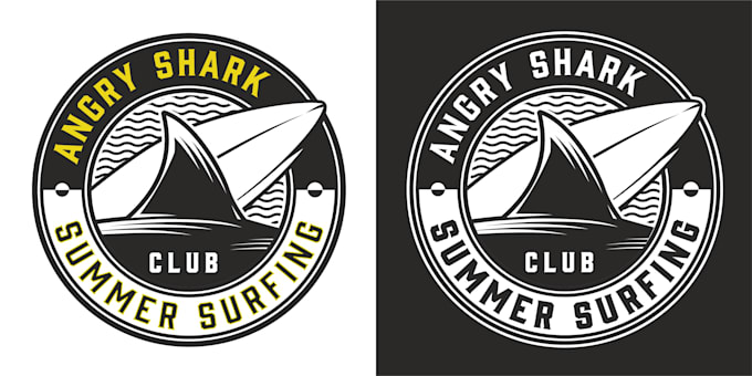 Do professional urgent round logo, badge, patch, minimalist by Art ...