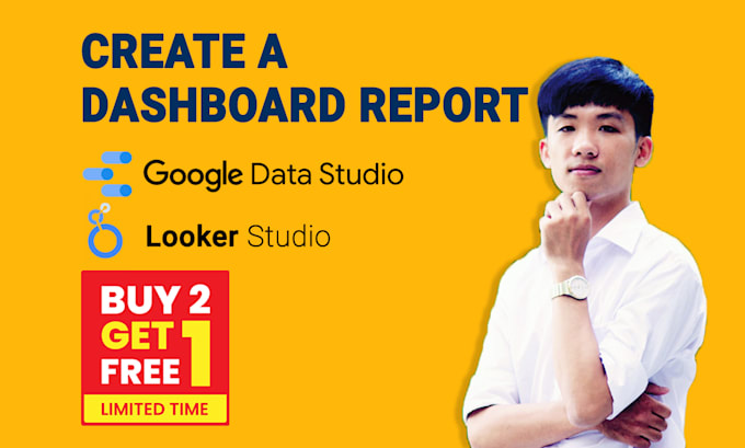 Create a dashboard report using google data studio and locker studio by ...