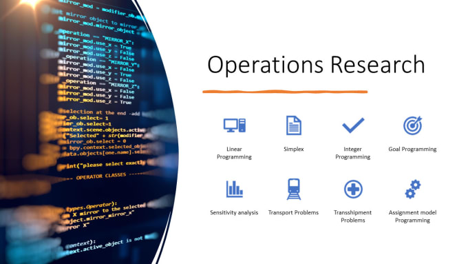 Use operations research techniques for optimization using lingo and ... Use operations research techniques for optimization using lingo and ...