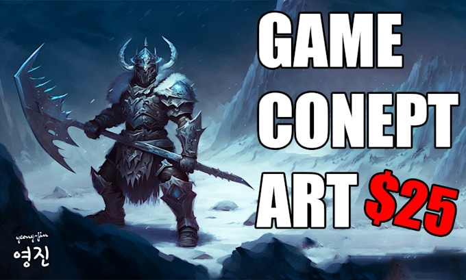 Draw game concept art for your characters, environments and playing ...