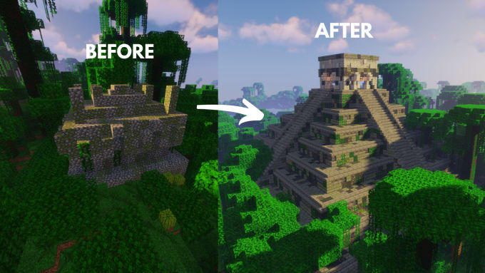 Build a new minecraft structure or building by Noahgler | Fiverr