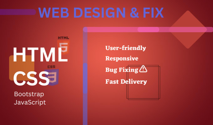 Fix and design custom html css website, fix wordpress squarespace ... Fix and design custom html css website, fix wordpress squarespace ...