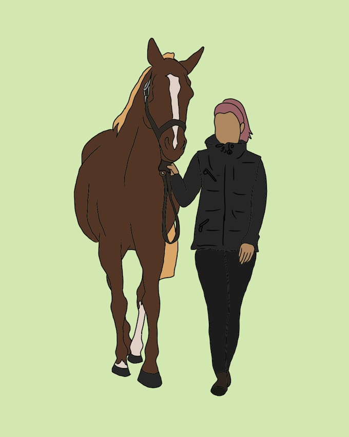 Draw up lineart of your photos by Neodora | Fiverr