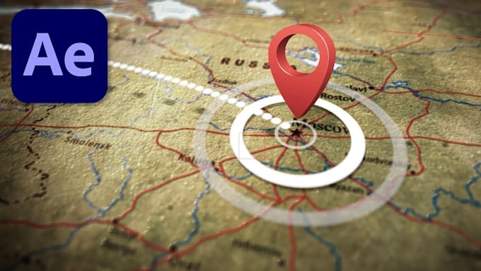 A smooth maps animation by Zako_shadow | Fiverr