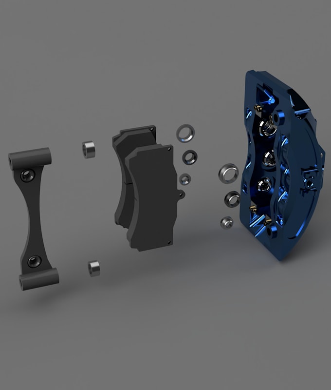 Make technical 3d model from drawing, sketch, 3d scans by Pavelnami ...