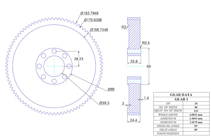 Create 2d and 3d design, proficient in inventor and autocad by ...