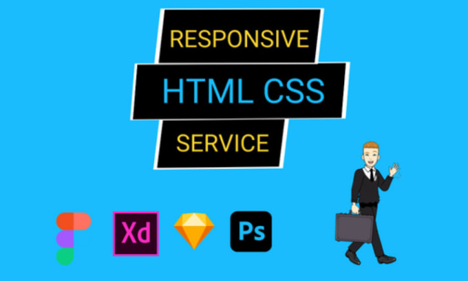 Convert Figma To Html Tailwind Css And Responsive By Sanil191 Fiverr