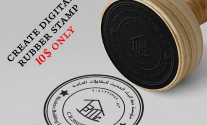 Design or replicate your logo as realistic rubber stamp by Mudassir945 ...