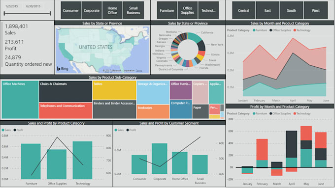Do amazing dashboards , reports , visuals, expert in data modelling by ...