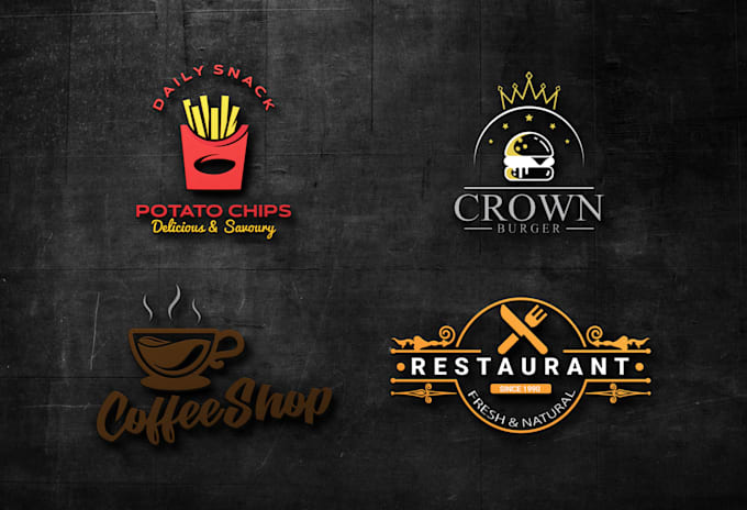 Professionally design restaurant, bakery, food and cafe logo by ...