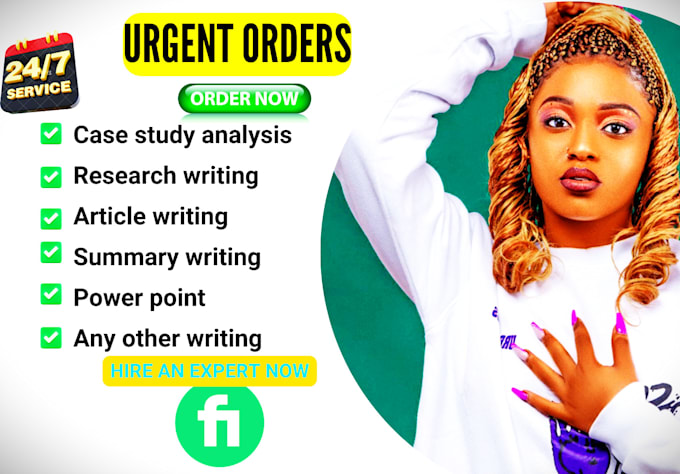 Do quality case study analysis, research, and summary by Prof_rika | Fiverr