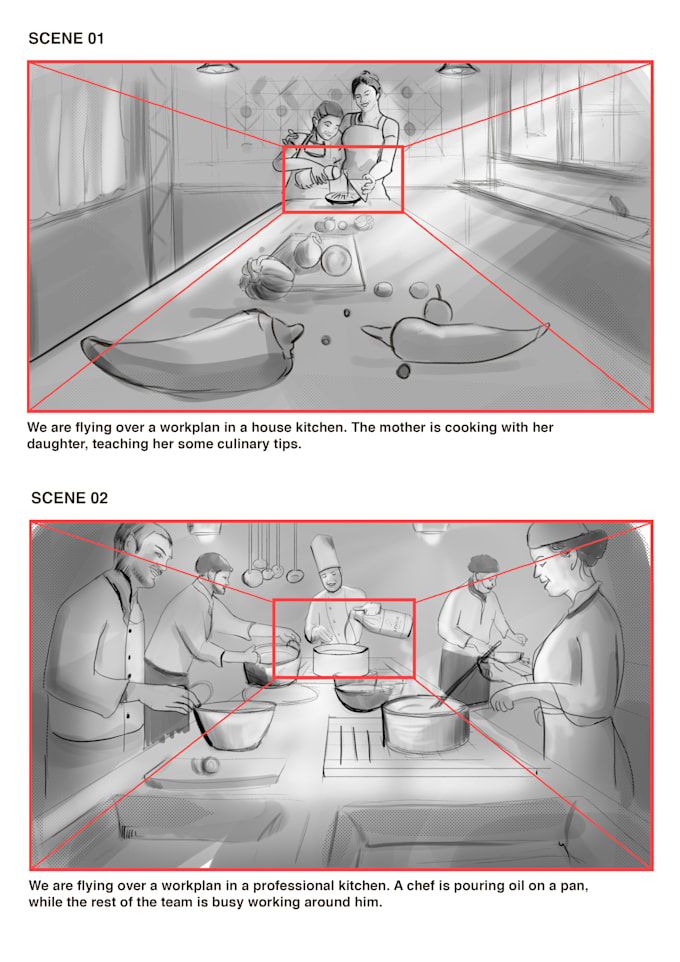 Draw storyboard and create animatic frames professionally by ...