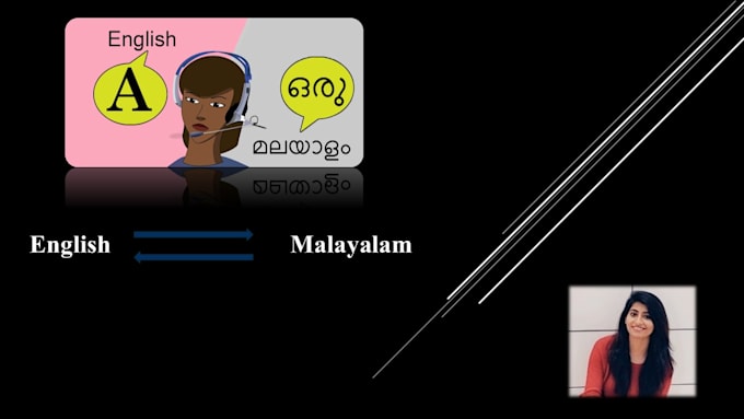 Translate english to malayalam and vice versa by Harshamenon11 | Fiverr